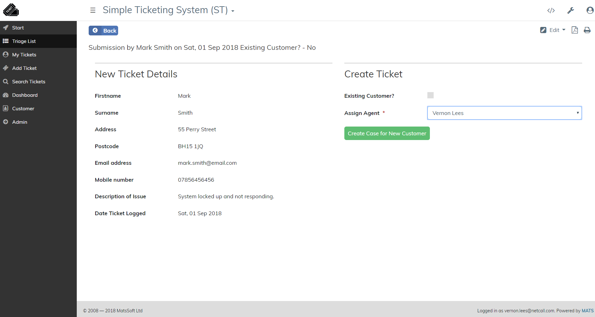 Simple Ticketing System - Netcall Community Simple Ticketing System - Netcall Community